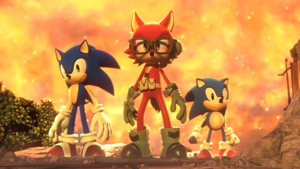 Постер sonic forces (49 фото)