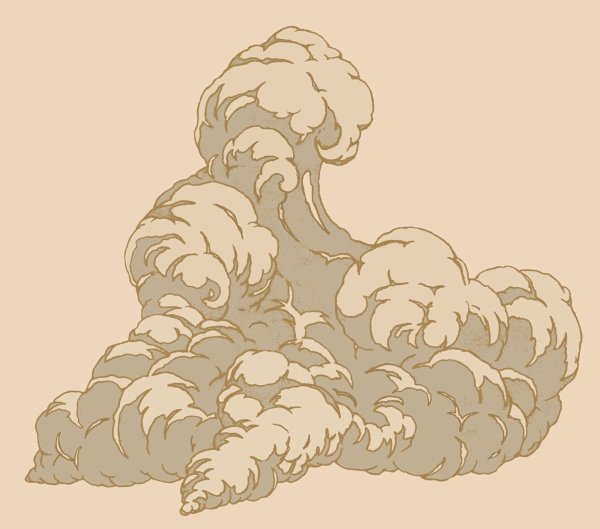 Рисунок дым (50 фото)