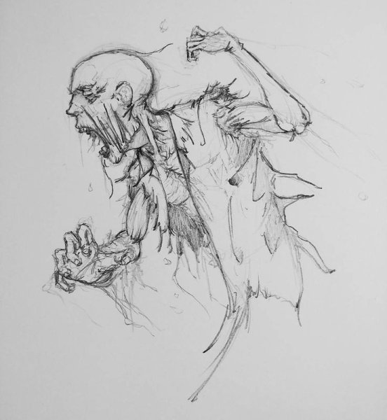 Скетч страшные рисунки (50 фото)